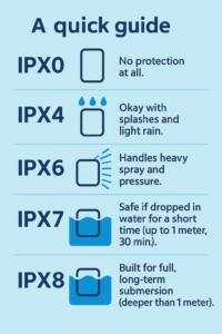 IPX Waterproof Ratings Explained: What Does IPX8 Really Mean? - Drench